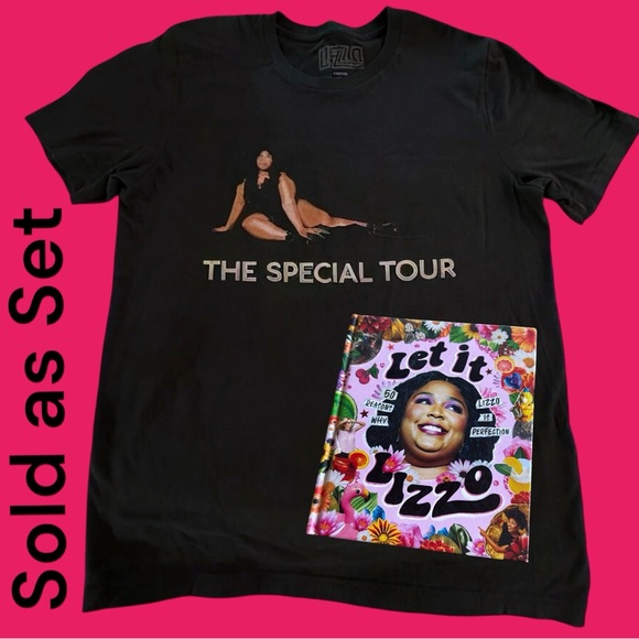 Smith Street Books | Tops | Lizzo Set 222 Tour Lg Tee Let It Lizzo 50 ...